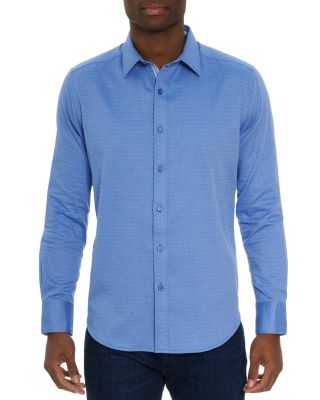 Robert Graham Metro Classic Fit Long Sleeve Button Front Shirt ...