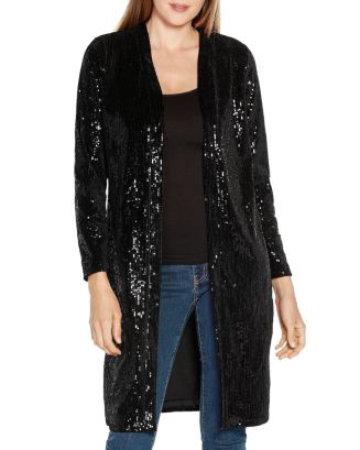 Belldini Velvet Sequin Duster | Bloomingdale's