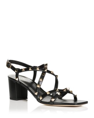 Valentino Garavani Women's Slingback Block Heel Sandals | Bloomingdale's