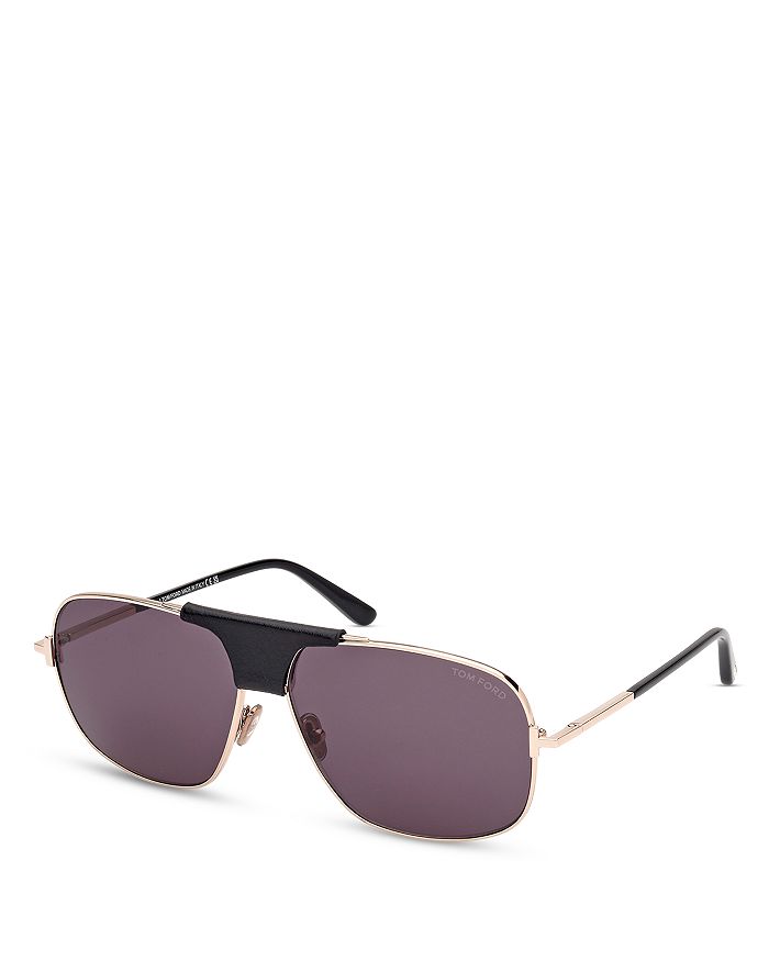 Tom Ford Tex Navigator Sunglasses, 62mm | Bloomingdale's