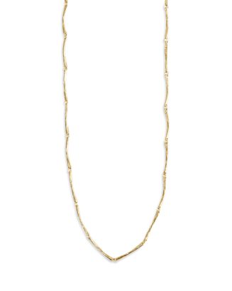Argento Vivo Large Molten Bar Necklace, 16" | Bloomingdale's