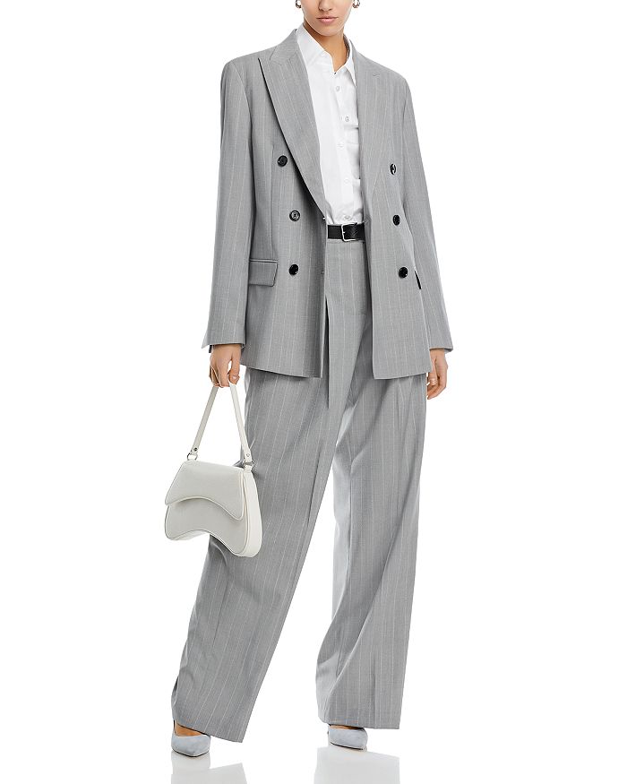 BOSS NAOMI x BOSS Journi Wool Jacket & Travlar Pants | Bloomingdale's