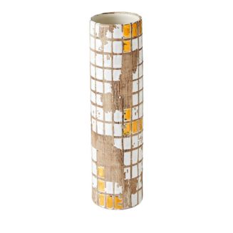 Global Views Golden Mosaic Vase, Small | Bloomingdale's