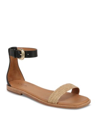 Vince Women's Martina Raffia Strap Sandals | Bloomingdale's