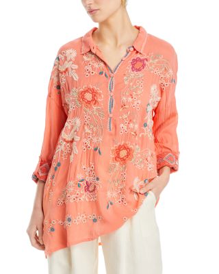 Johnny Was Adrina Embroidered Tunic | Bloomingdale's