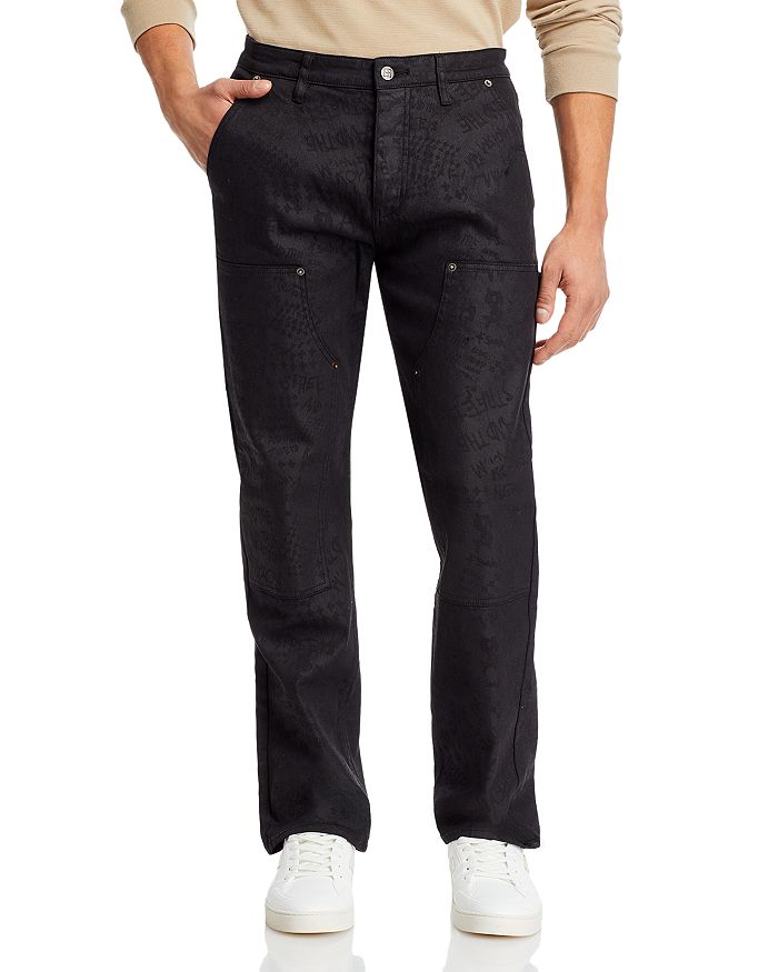 Ksubi Operator Straight Fit Jeans in Black Grease | Bloomingdale's