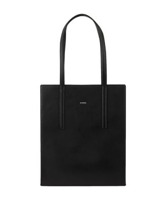 Sandro Slim Leather Tote Bag | Bloomingdale's