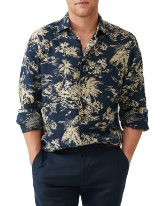 Rodd & Gunn Livingstone Regular Fit Linen Shirt | Bloomingdale's