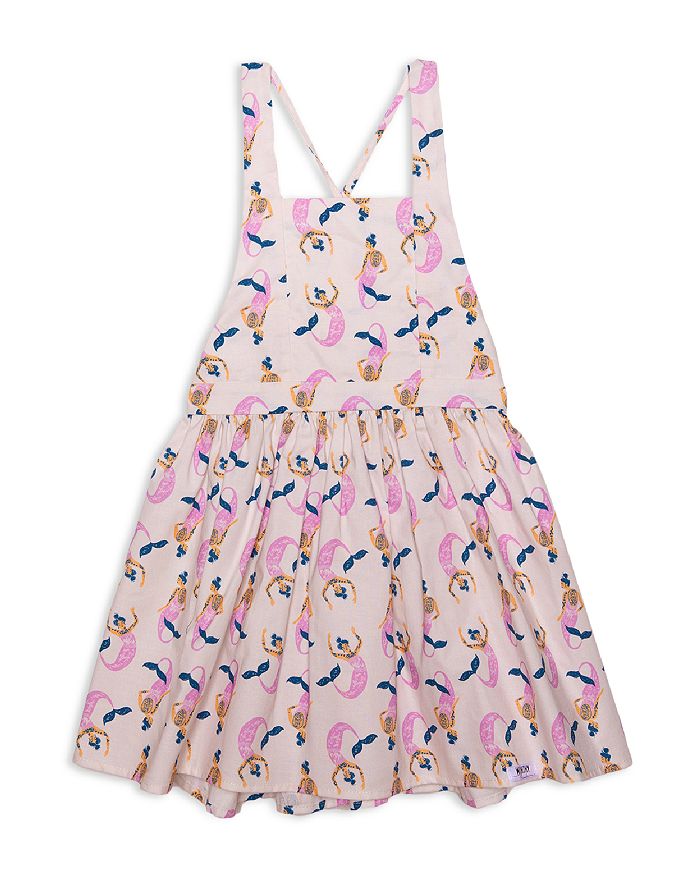 Worthy Threads Girls' Mermaids Tie Back Dress - Little Kid, Big Kid ...