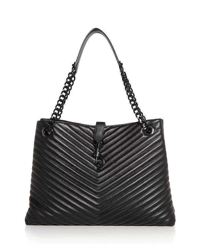 Rebecca Minkoff Edie Chevron Quilted Leather Tote | Bloomingdale's