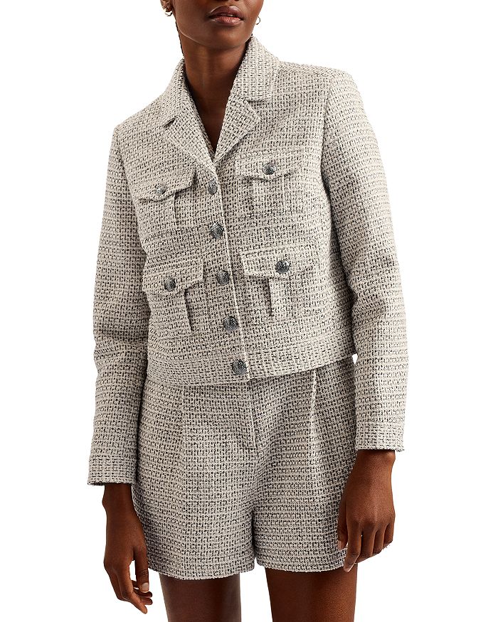 Ted Baker Cropped Boxy Fit Jacket | Bloomingdale's