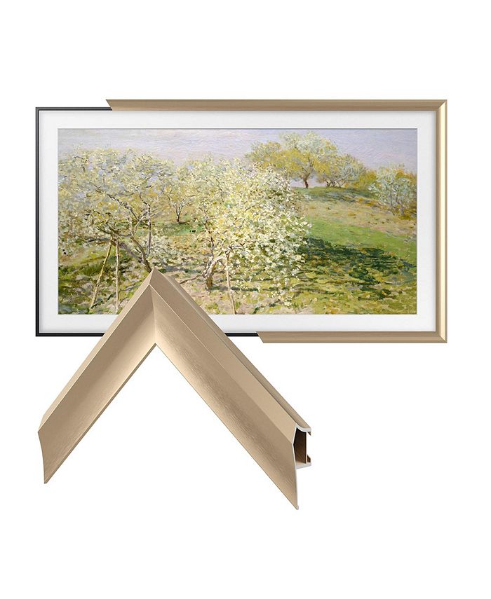 Deco TV Frames 32" Customizable Alloy Prismatic Frame for Samsung The ...