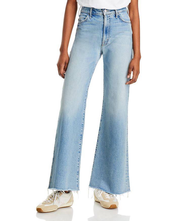 MOTHER The Hustler Roller Frayed Jeans in I Confess | Bloomingdale's