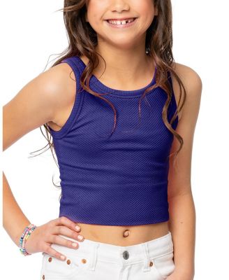 Click here for Malibu Sugar One Size Chevron Sleeveless Top - Big... prices