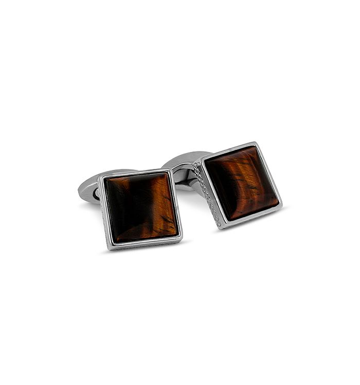 Tateossian Titanium Classic Square Cufflinks | Bloomingdale's