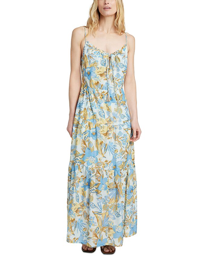 Faherty Braided Trim Maxi Dress | Bloomingdale's