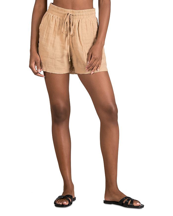 Elan Drawstring Waist Shorts | Bloomingdale's