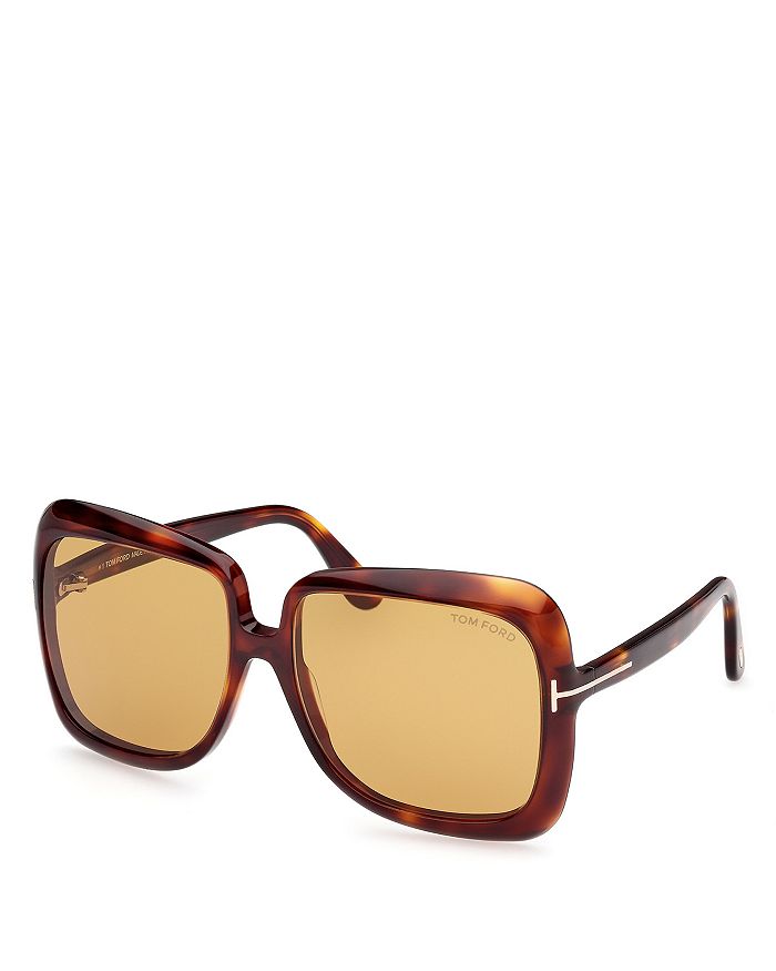 Tom Ford Square Sunglasses, 59mm | Bloomingdale's