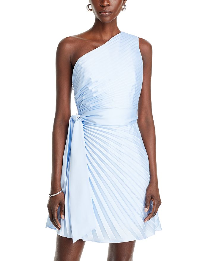 MILLY Estie Satin Dress | Bloomingdale's