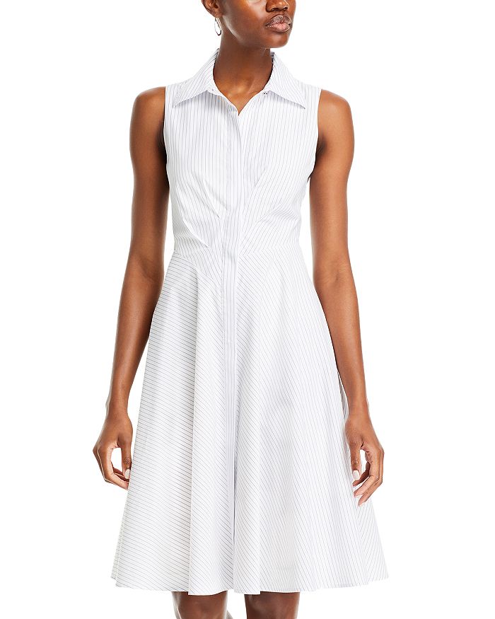 Derek Lam 10 Crosby Reena Sleeveless Shirt Dress | Bloomingdale's