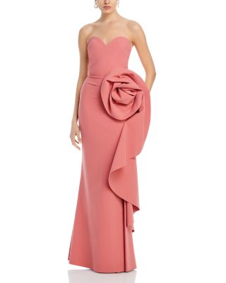 Click here for Chiara Boni La Petite Robe Ethane Rosette Gown - E... prices