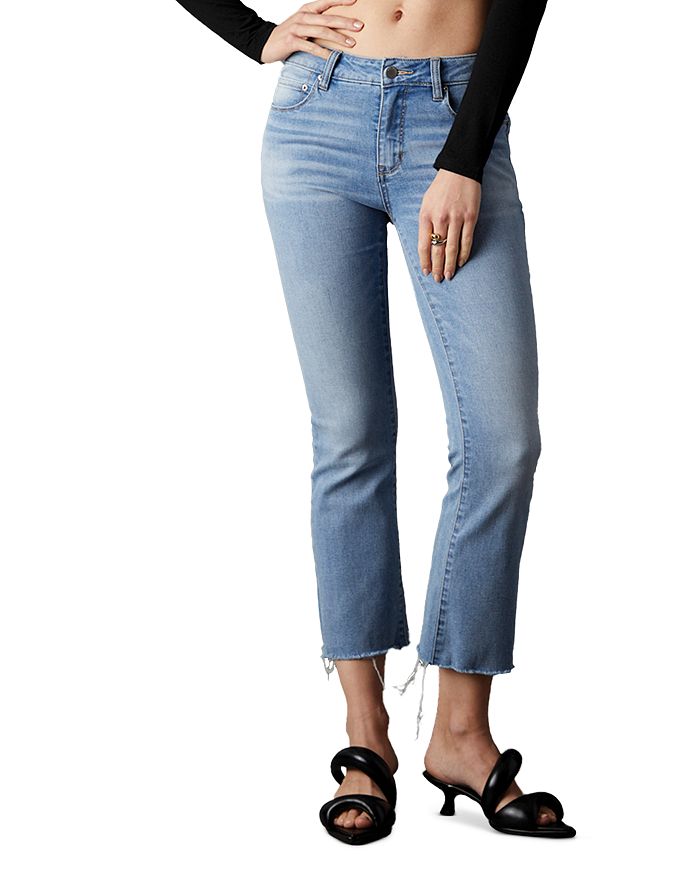 Blue Revival Ava Mid Rise Crop Jeans in Athens | Bloomingdale's
