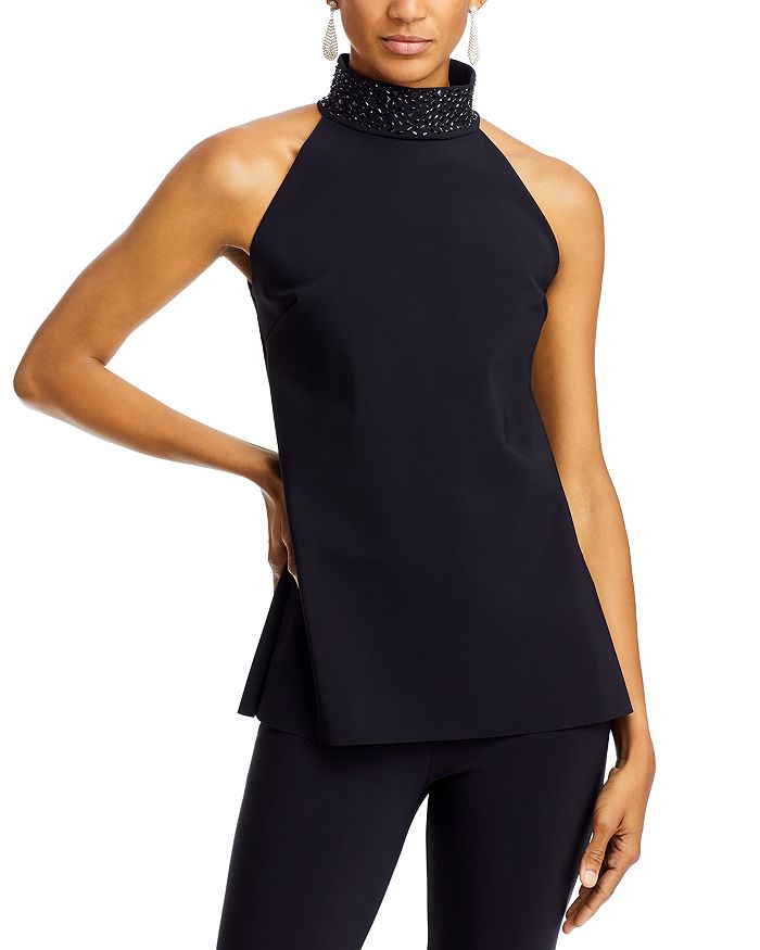 Chiara Boni La Petite Robe Tiffynka Halter Top | Bloomingdale's