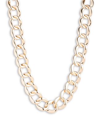 Ralph Lauren Chain Link Collar Necklace, 17" | Bloomingdale's