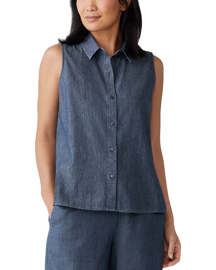 Eileen Fisher Classic Collar Shirt | Bloomingdale's