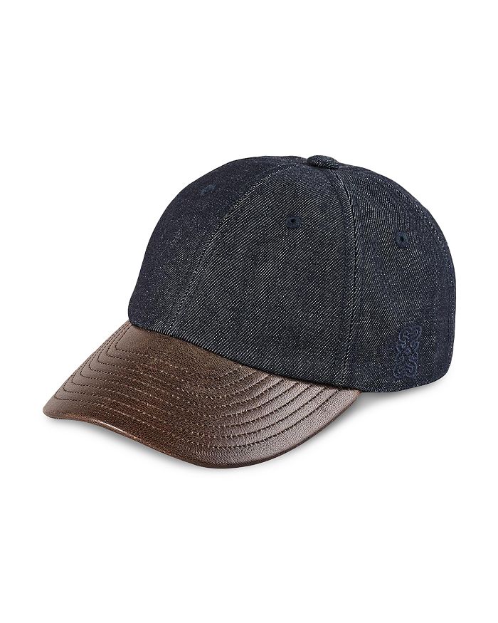 Sandro Amiral Raw Denim Baseball Cap | Bloomingdale's