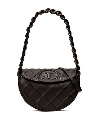 Click here for Tory Burch Mini Fleming Crescent Bag prices