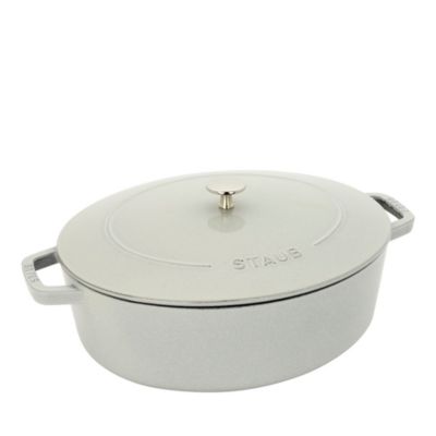 Click here for Staub Cast Iron 6.25 Qt. Wide Oval Dutch Oven prices