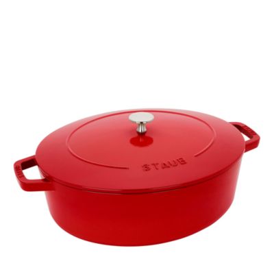Click here for Staub Cast Iron 6.25 Qt. Wide Oval Dutch Oven prices