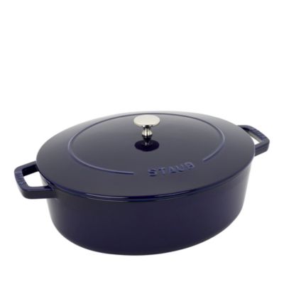 Click here for Staub Cast Iron 6.25 Qt. Wide Oval Dutch Oven prices