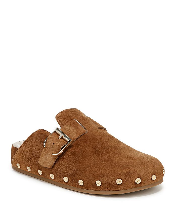 Veronica Beard Women's Fern-2 Studded Clog Flats | Bloomingdale's