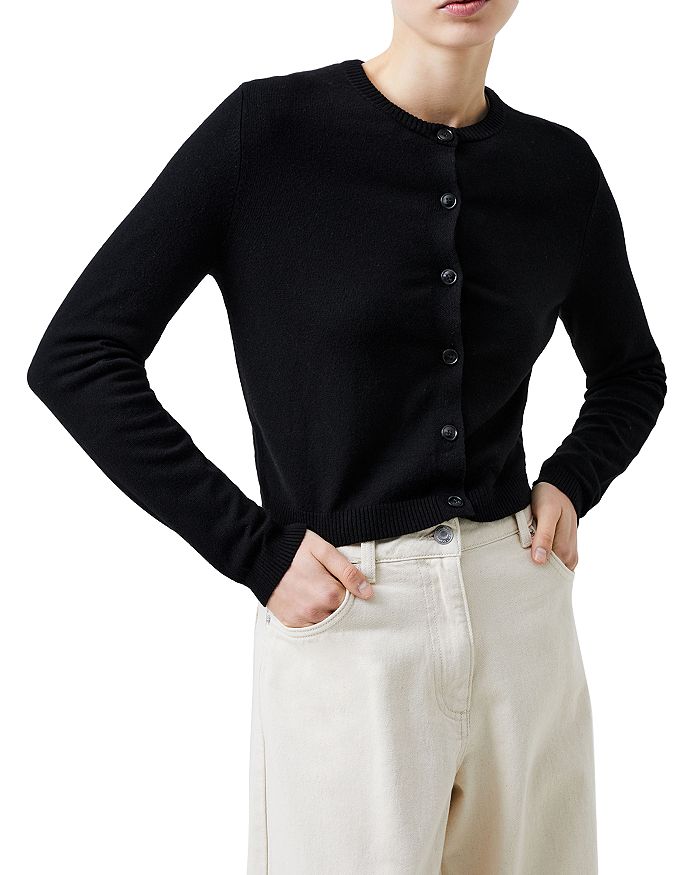 FRENCH CONNECTION Cosysoft Fitted Cardigan | Bloomingdale's