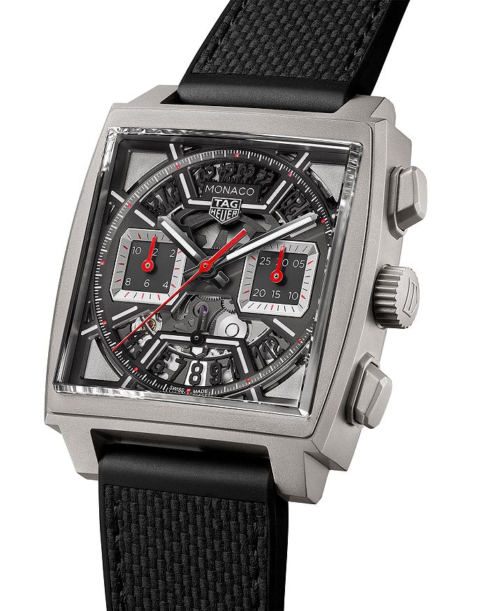 TAG Heuer Monaco Skeleton Chronograph, 39mm x 39mm | Bloomingdale's