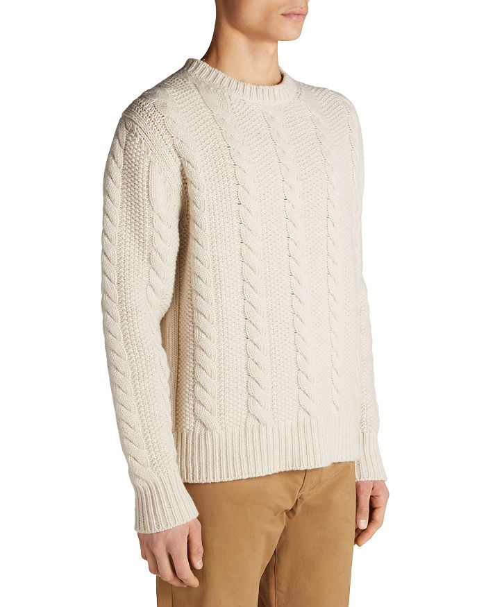 Moncler Wool & Cashmere Cable Knit Sweater | Bloomingdale's