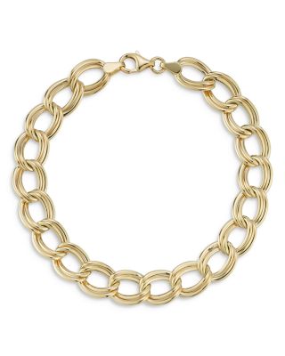 Click here for Bloomingdales Fine Collection Ribbed Link Bracelet... prices