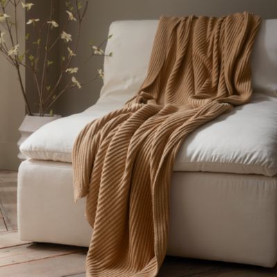 Coyuchi Madrone Knit Throw Blanket | Bloomingdale's