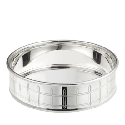 Click here for Christofle Graphik Silverplated Bottle Coaster prices