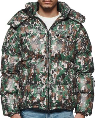 Purple Brand Zip Front Puffer Jacket | Bloomingdale's