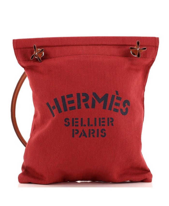 Pre-Owned Hermes MM Aline Bag Toile | Bloomingdale's