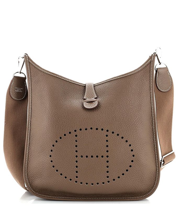 Pre-Owned Hermes PM Evelyne Bag Gen III Clemence | Bloomingdale's