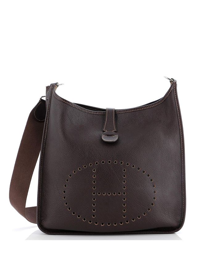 Pre-Owned Hermes PM Evelyne Bag Gen I Buffalo Skipper | Bloomingdale's