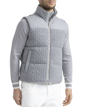 Peserico Zip Front Down Vest | Bloomingdale's
