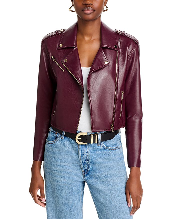 Generation Love Cosita Faux Leather Moto Jacket | Bloomingdale's