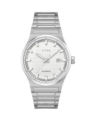 BOSS Hugo Boss Candor Automatic Watch, 41mm | Bloomingdale's