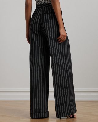 Womens Pinstripe Pants - Bloomingdale's