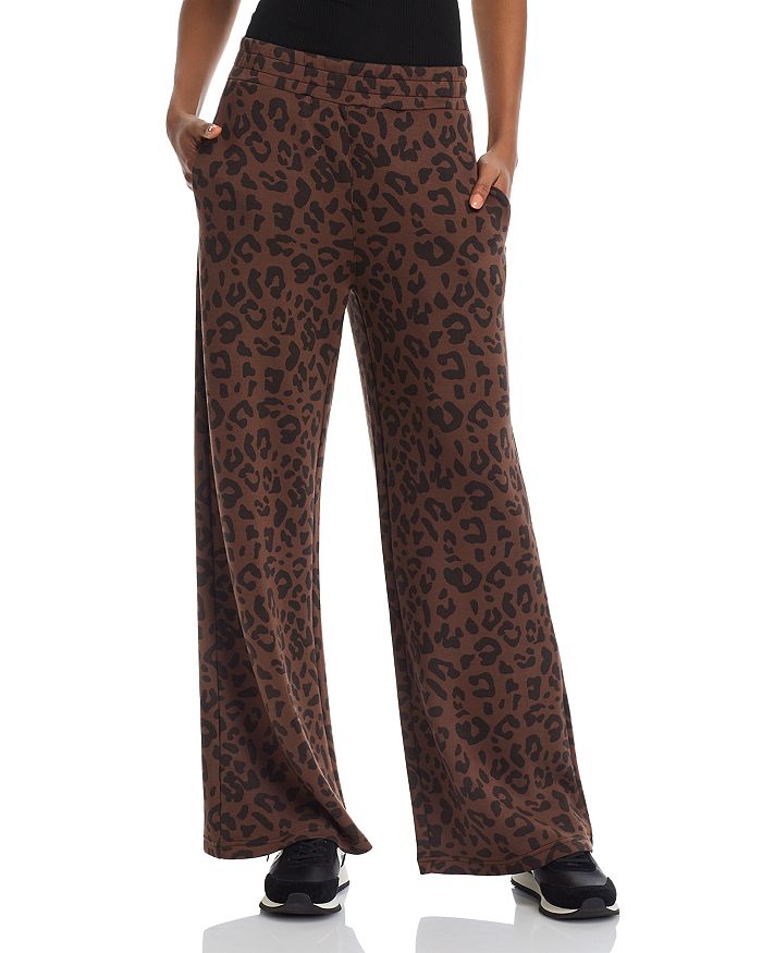 Vintage Havana Leopard Print Flared Sweatpants | Bloomingdale's